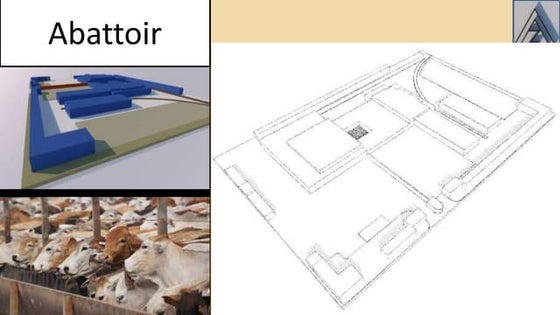 LAYOUT DESIGN OF SLAUGHTER HOUSE.pptx | Indoor Environmental Quality ...