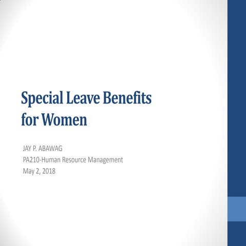 CSC - Special Leave Benefits for Women.pdf