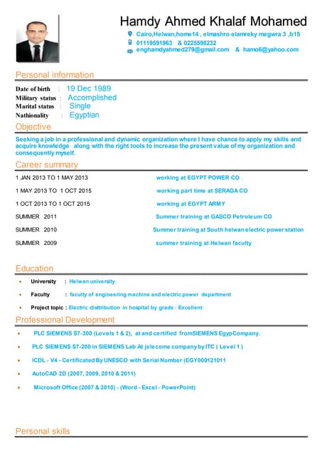 My CV3 | PDF