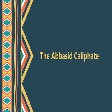 Abbasid Caliphate Project for grade 6 Term 1.pptx
