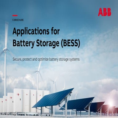 ABB E-brochure Battery Energy Storage Systems | PDF