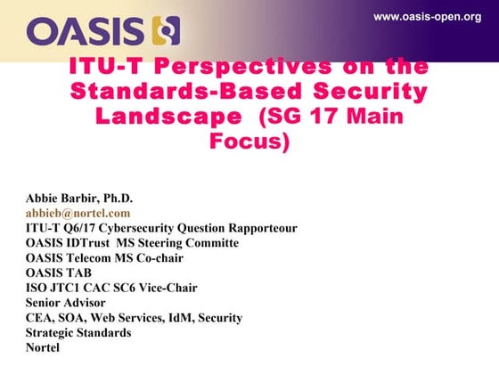 ITU-T Study Group 2 Introduction | PPT