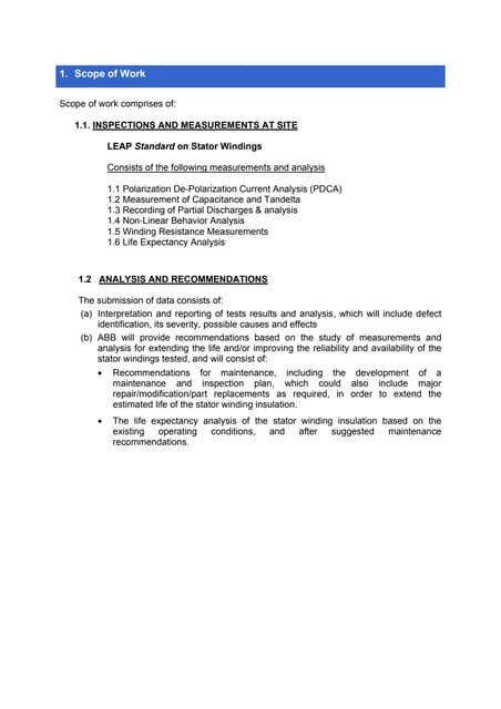 ABB Life Expectancy Analysis Program | PDF