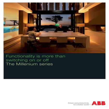 Abb millenium catalogue_KNX System_ Switch &Sockets _ info tech middle east | PDF