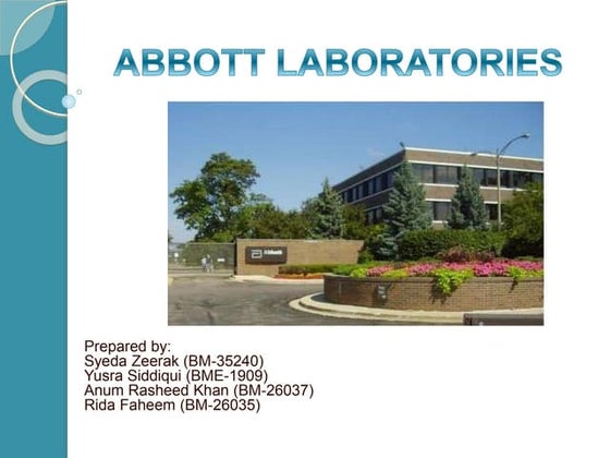 Abbott Laboratories | Animal Health Products | PDF