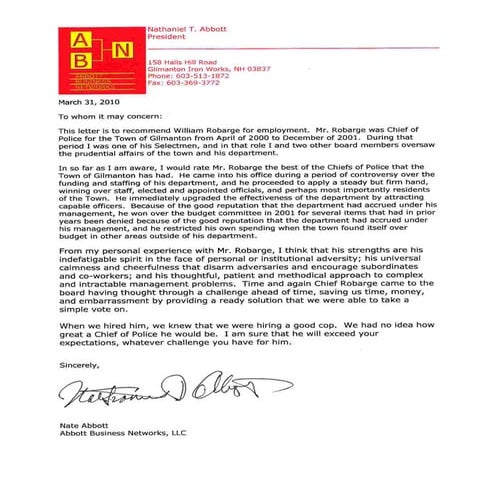 1. Reference Letter | PDF