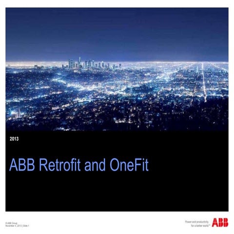 ABB retrofit by Alberto DeAlmeida | PPTX