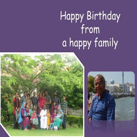 happy birthday Abbu | PPSX