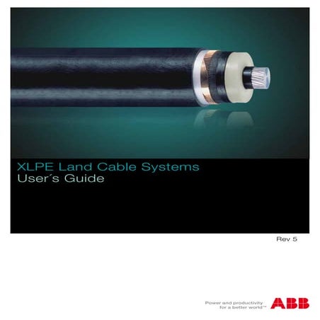Abb xlpe land cable system user's guide | PDF