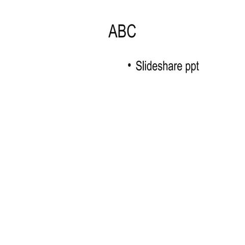 Abc | PPT