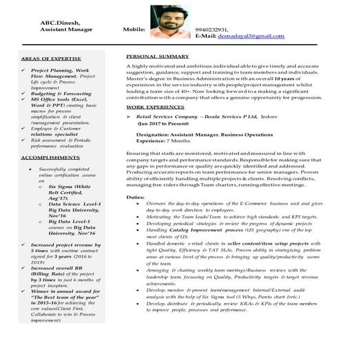 2016 Dora's resume | DOCX