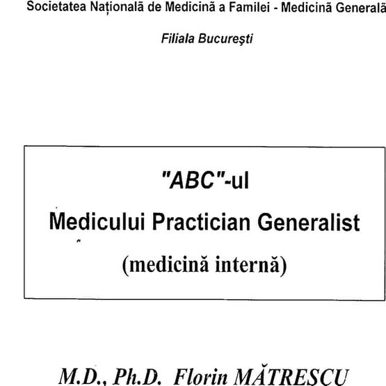 Abc medicina de familie | PDF