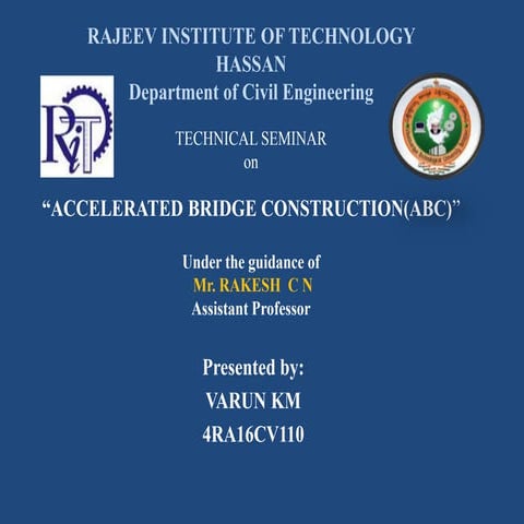 accelerated bridge construction(ABC) | PPT