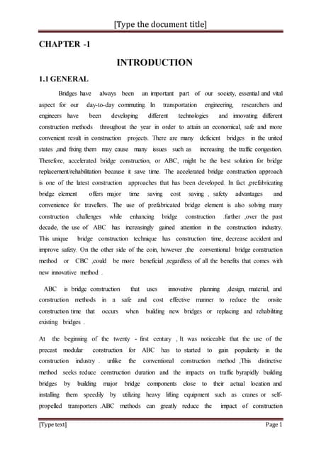 Case study on signature bridge ppt (1) | PPTX