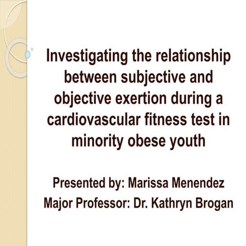 Marissa Menendez presentations