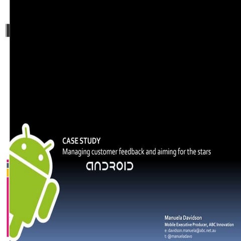 Abc android case study | PPT