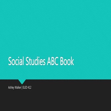 ABC Book | PPTX | Geography | Science