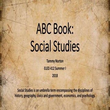 Abc book Social Studies | PPTX