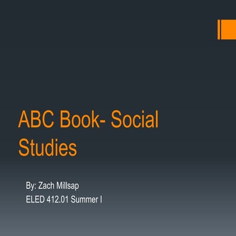 Abc book Social Studies | PPTX