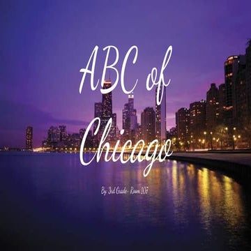 ABC Book of Chicago | PPT