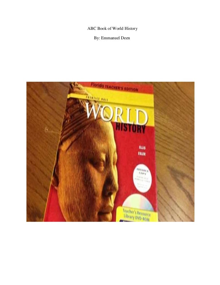 Abc book of world history