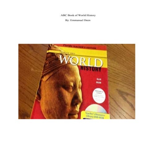 Abc book of world history | PDF