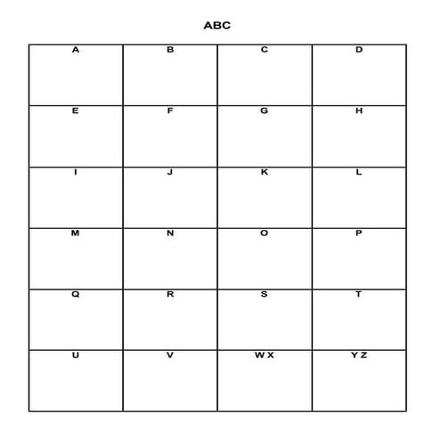 Yellow Wallpaper Abc boxes | DOCX