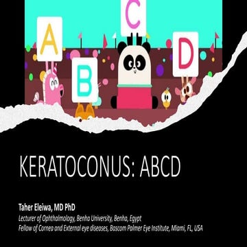 Keratoconus: ABCD classification | PPTX