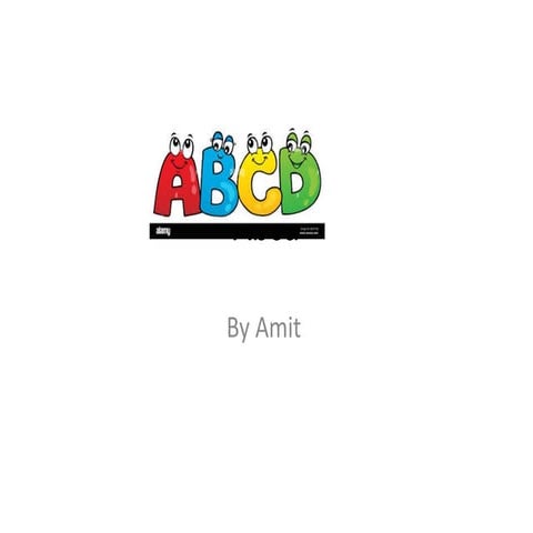 Abcd for kids to learn & understand .pptx