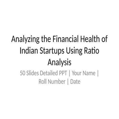 This slide provides glimpse about financial ratio | PPT