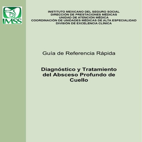Abceso amigdalo | PDF