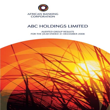 Abch results publication dec08 | PDF