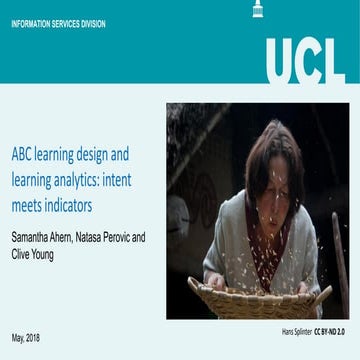 ABC learning design and learning analytics: intent meets indicators | PDF