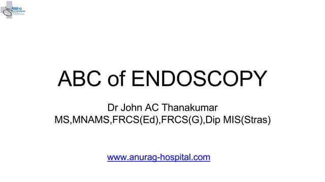 ENDOSCOPY | PPT