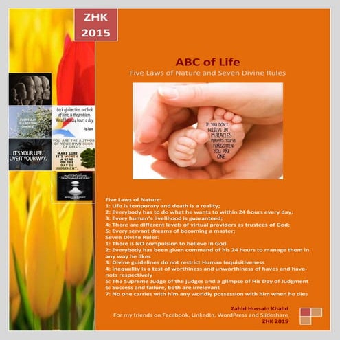 Abc of life.. five laws of nature and seven divine rules! ss v | PDF