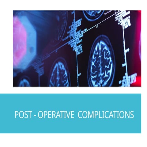 ABC OF POST OPERATIVE COMPLICATIONS.pptx