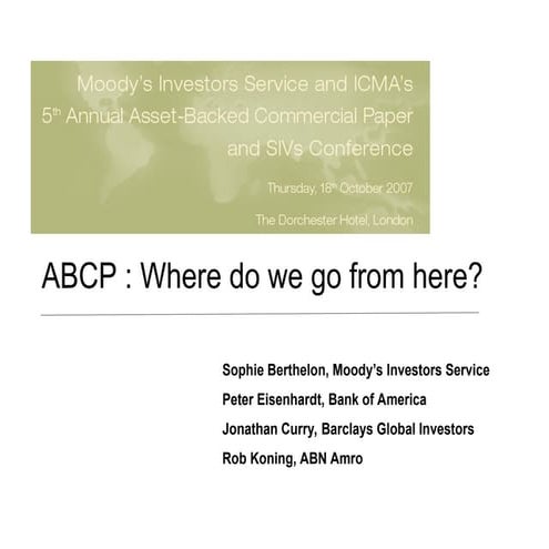 ABCP - where we go from here_ABCP - where we go from here.ppt
