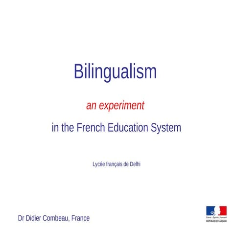French immersion for student teachers | PPT