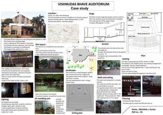 Auditorium Design (Case Study) | PDF | Theater Venues | Attractions