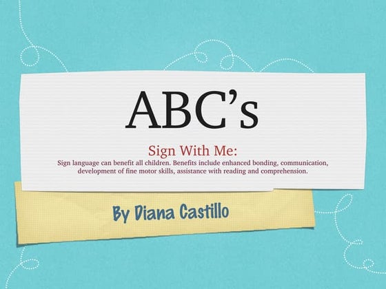 Abc sign language | PDF