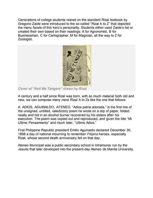 The Amor Patrio : The poem of Jose Rizal | PPTX