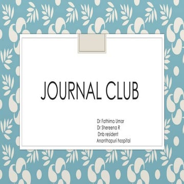 ABC Trial RCT journal presentation about delayed cord clamping | PPTX