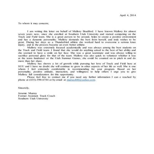 Recommendation 1 | DOCX