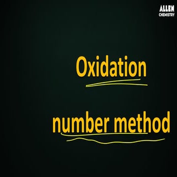 ab dekhte h.pdf oxidation number method j | PDF