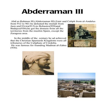 Abderramán iii | ODT