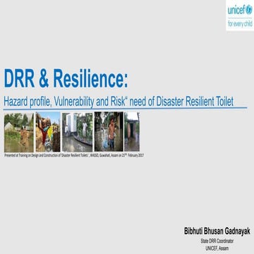 Disaster Resilient Toilet | PPTX