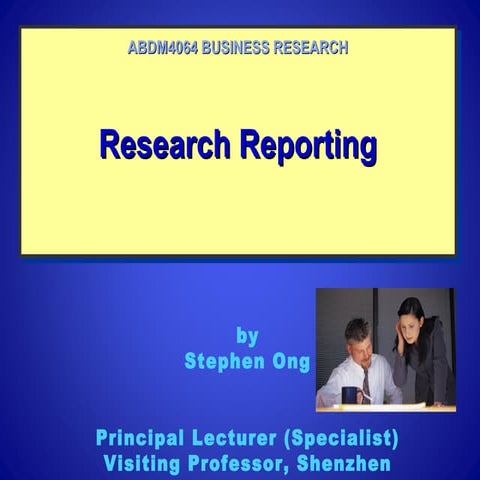 Abdm4064 week 12 research presentation | PPT