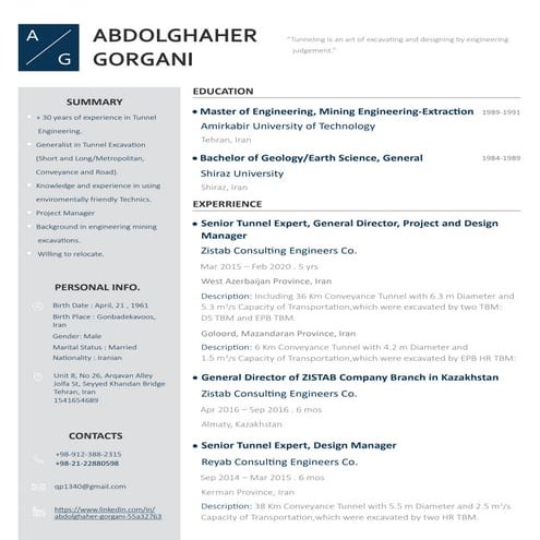 Abdolghaher gorgani cv | PDF