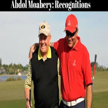 Abdol moabery industry demands | PDF