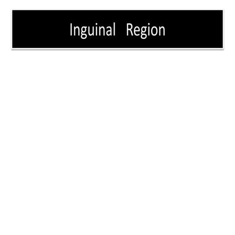 Abdoman ppt 2 (Inguinal region).pptx